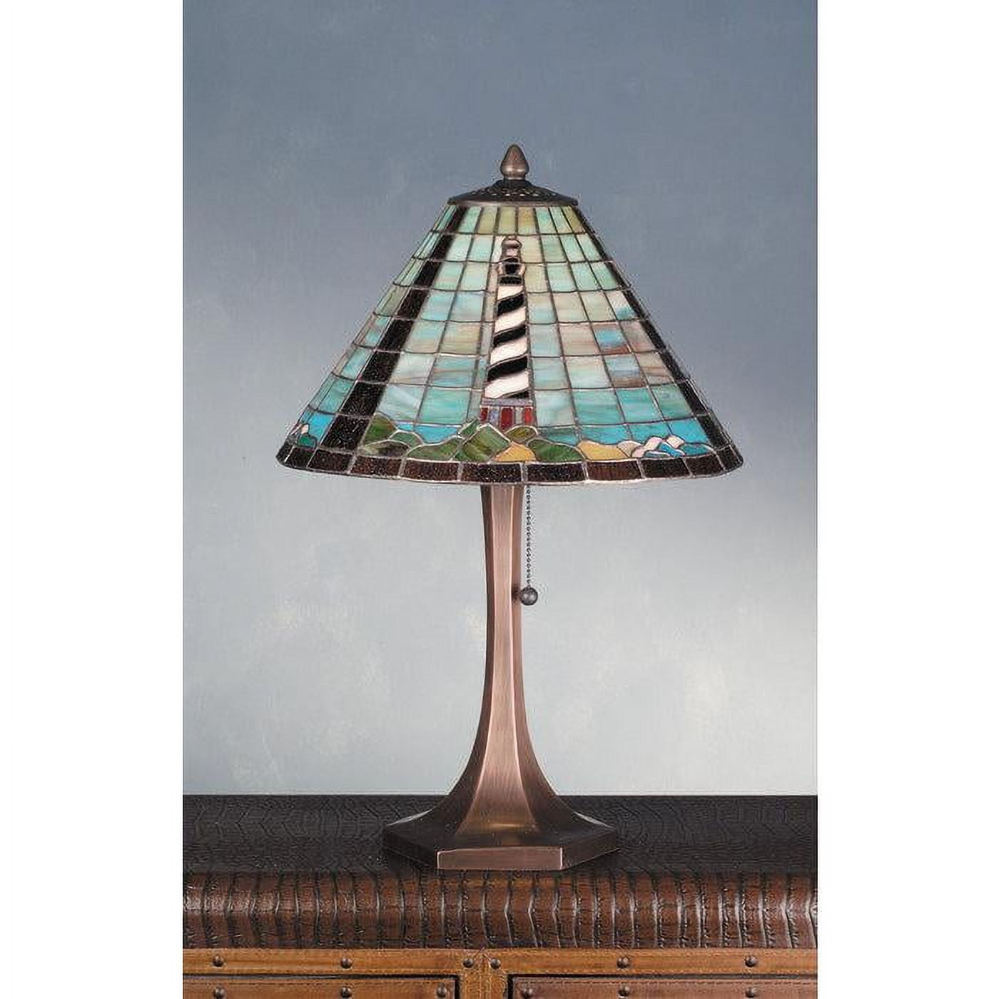 Meyda Lighting 21"H The Lighthouse on Cape Hatteras Table Lamp 69409 ...