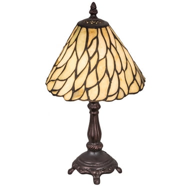 Meyda Tiffany 17541 20 Inch 1 Light Mini Lamp Mahogany Bronze Finish ...