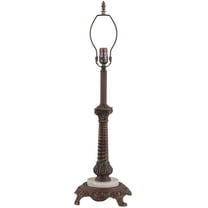 Meyda Lighting 17'H Tiffany Dragonfly Mosaic Table Lamp Base, Blue ...