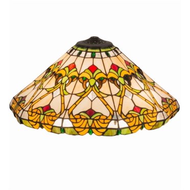 Meyda Tiffany 157253 Wisteria 9.5" Tall Lamp Shade - Walmart.com