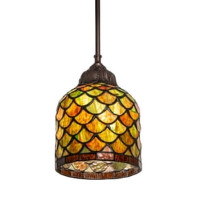 Meyda Lighting 30'W Tiffany Wisteria Pendant, Lt Blue Va(Dk) Pr Pb(Lt ...