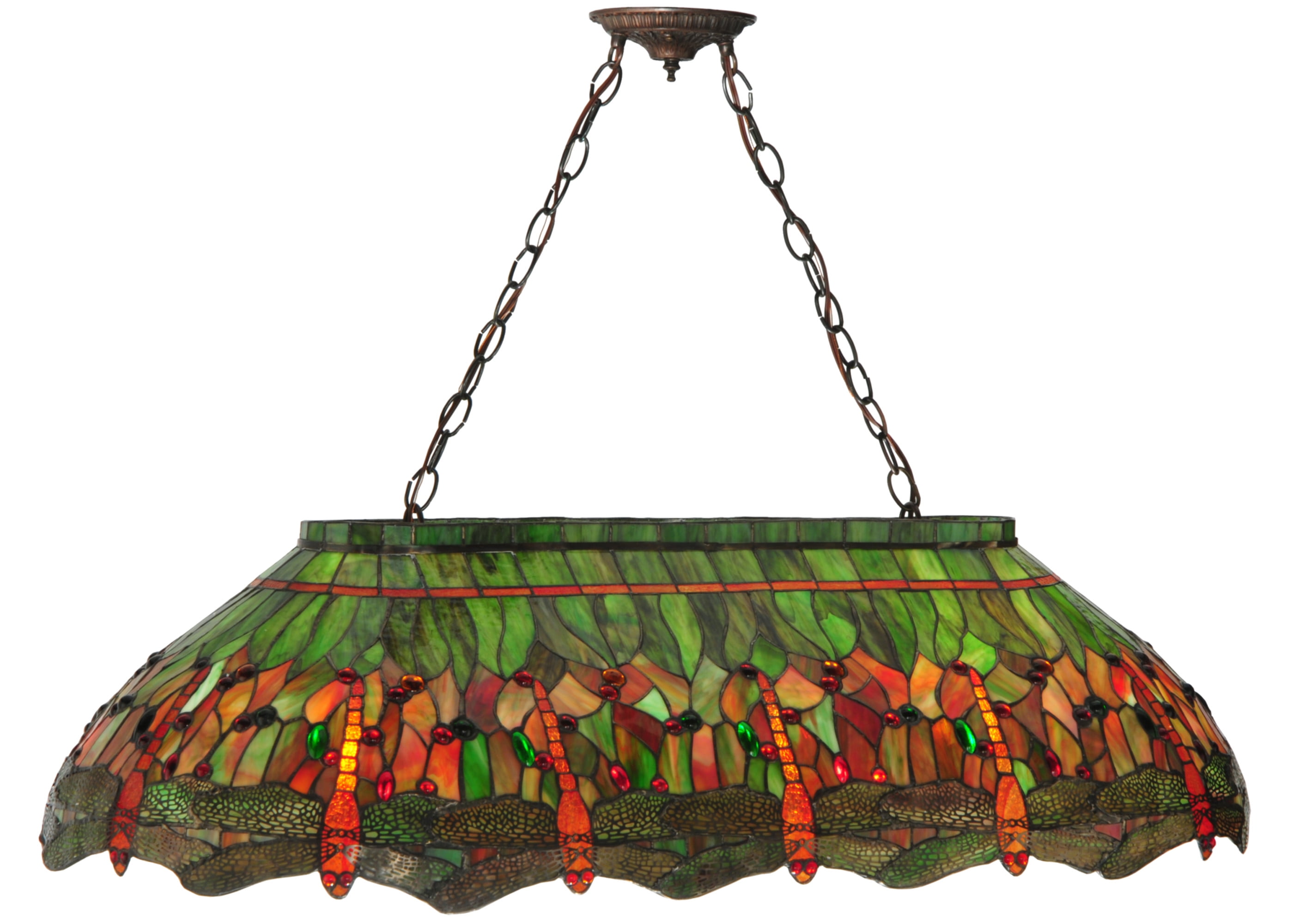 Meyda Tiffany 28522 41" L Tiffany Hanginghead Dragonfly Island ...