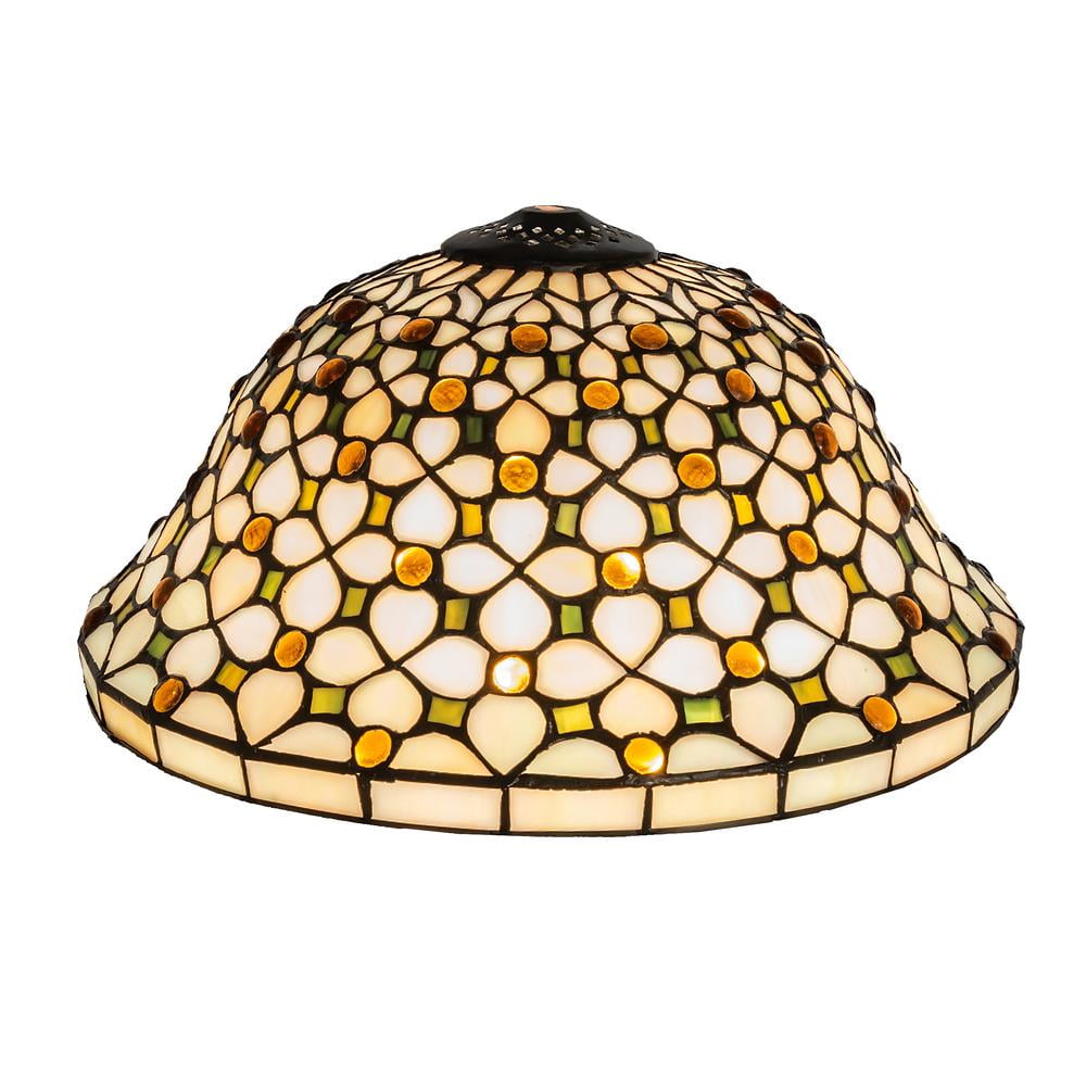 Meyda Tiffany 37423 Diamond And Jewel 7" Tall Lamp Shade - Walmart.com