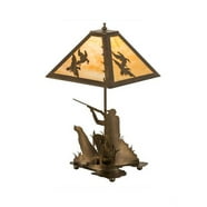 Meyda Lighting 31'H Tiffany Cherry Blossom Table Lamp, Beige Pink Red ...