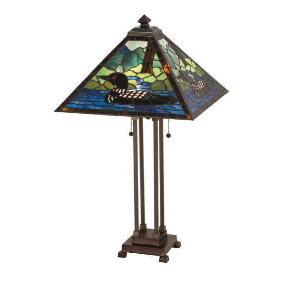 Tiffany Style Cat Lamp