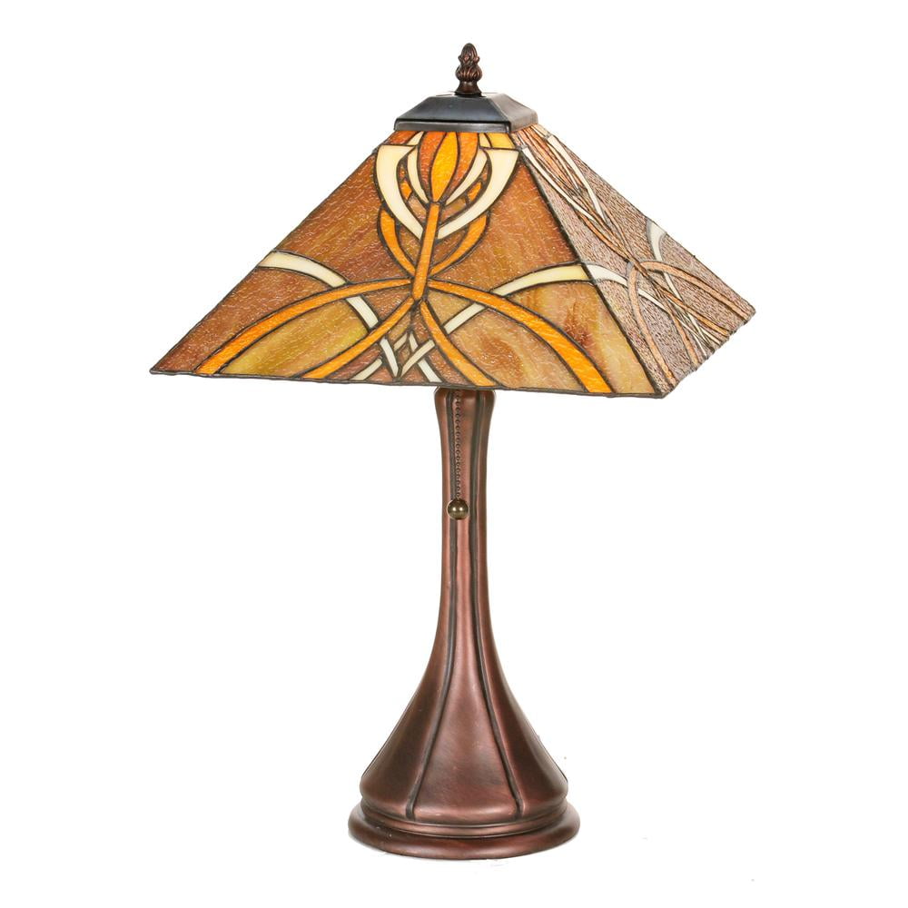Meyda Tiffany 99033 Tiffany 1 Light Up Lighting Table Lamp From The ...