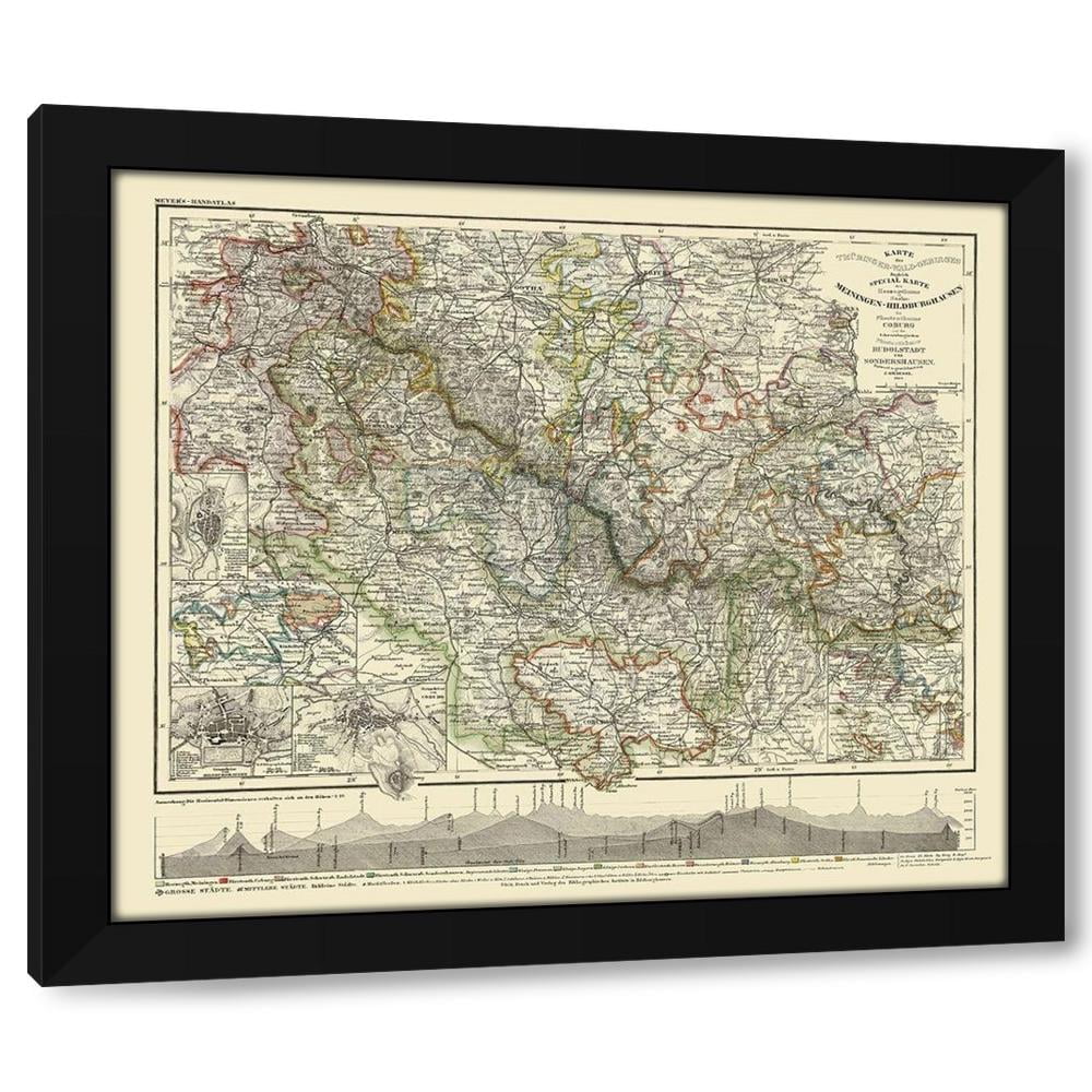 Meyer 17x15 Black Modern Wood Framed Wall Art Titled - Coburg ...