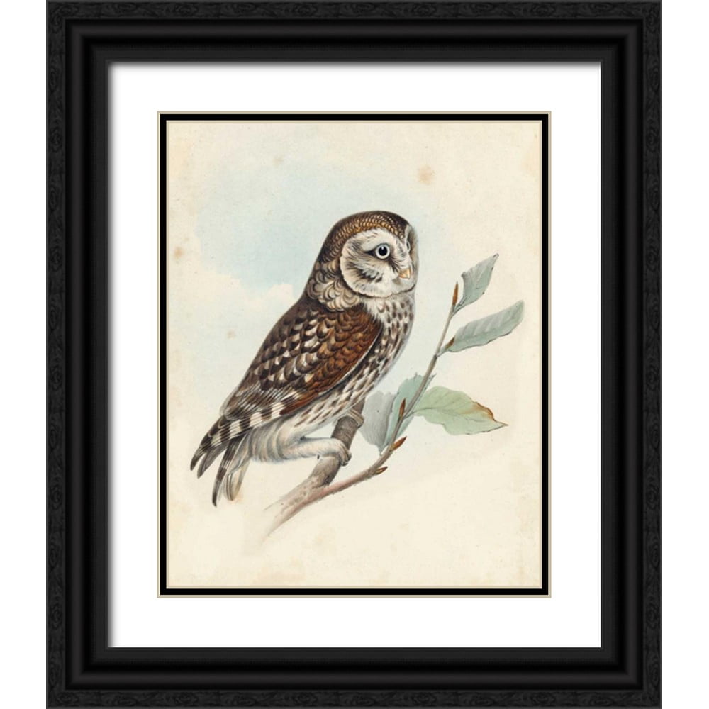 Meyer, H.L. 26x32 Black Ornate Wood Framed with Double Matting Museum ...