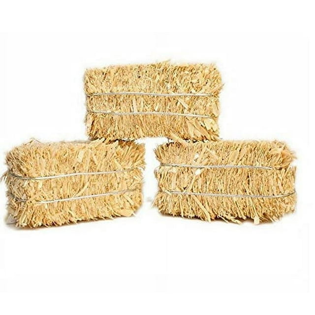 Meyer Imports Mini Hay Bales - Small - (Pack of 12) Small Decorative ...