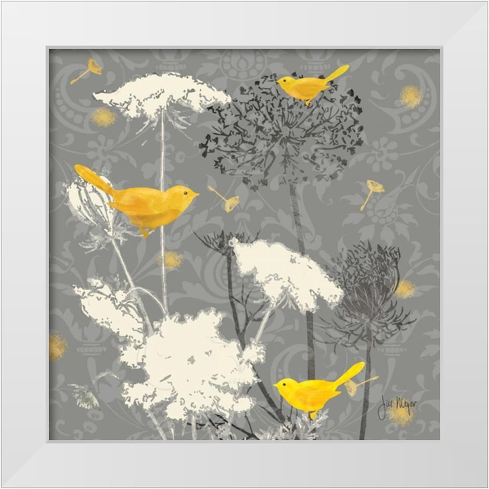 Meyer, Jill 12x12 White Modern Wood Framed Museum Art Print Titled ...