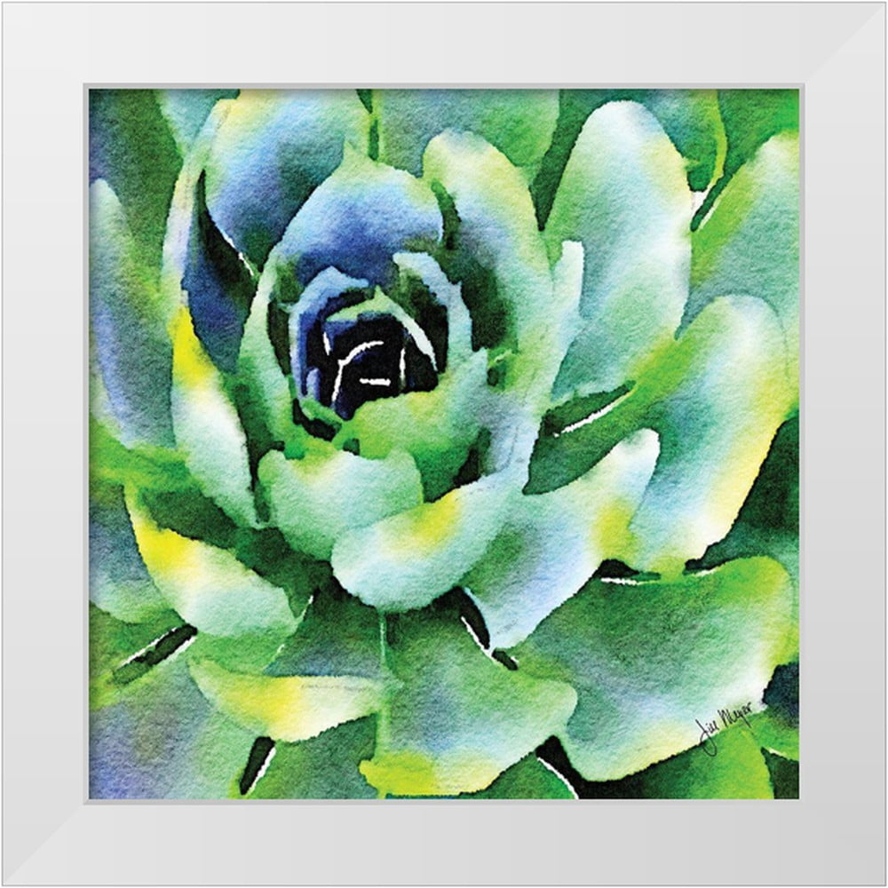 Meyer, Jill 12x12 White Modern Wood Framed Museum Art Print Titled ...