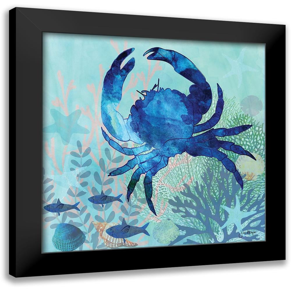 Meyer, Jill 15x15 Black Modern Framed Museum Art Print Titled - Coral ...