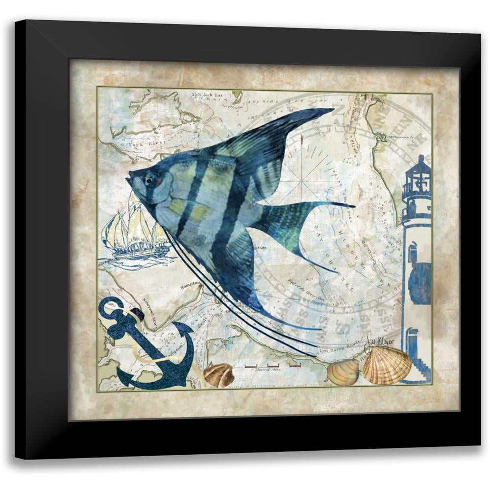Meyer, Jill 15x15 Black Modern Framed Museum Art Print Titled ...