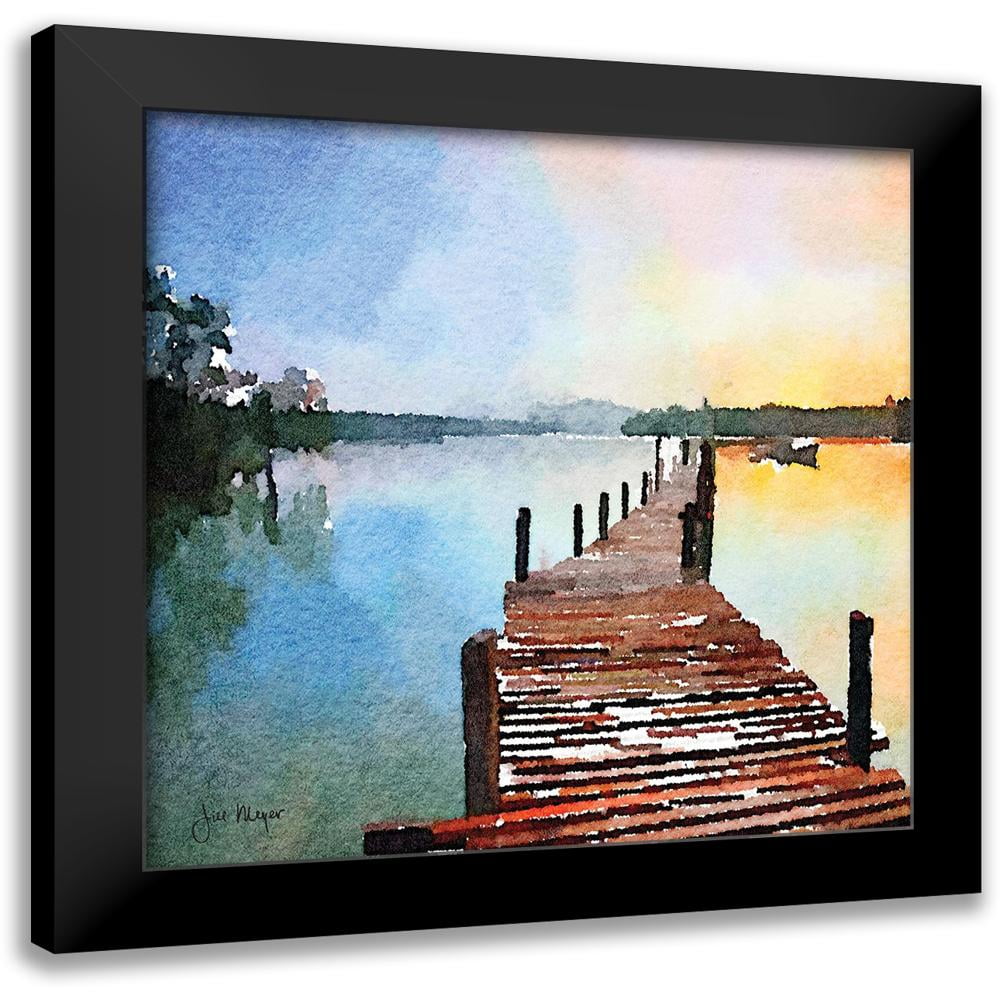 Meyer, Jill 15x15 Black Modern Framed Museum Art Print Titled - Pier ...