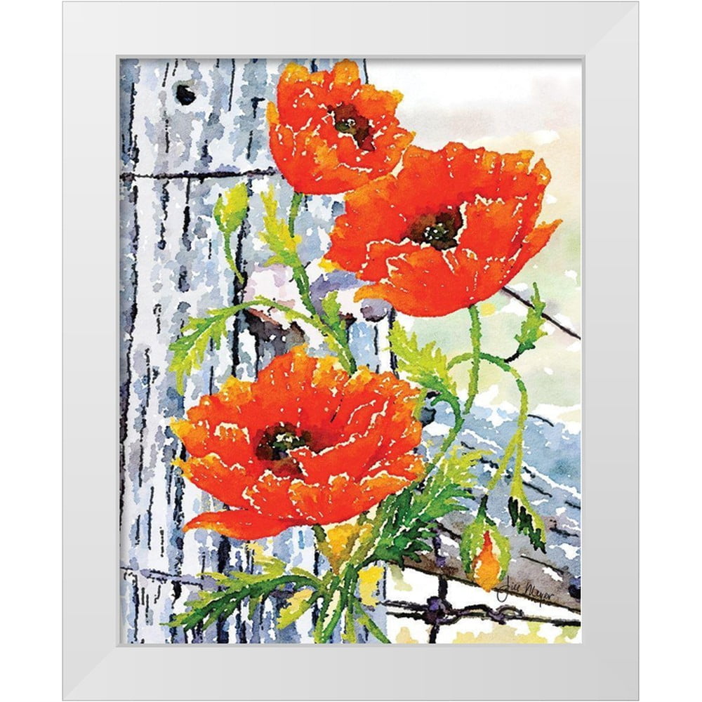 Meyer, Jill 15x18 White Modern Wood Framed Museum Art Print Titled ...