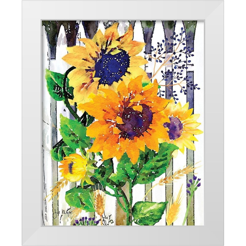 Meyer, Jill 15x18 White Modern Wood Framed Museum Art Print Titled ...