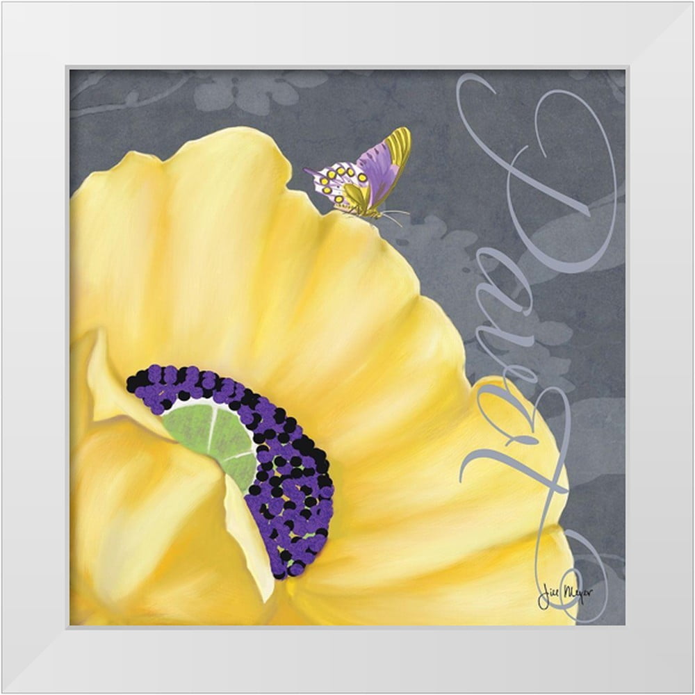 Meyer, Jill 20x20 White Modern Wood Framed Museum Art Print Titled ...