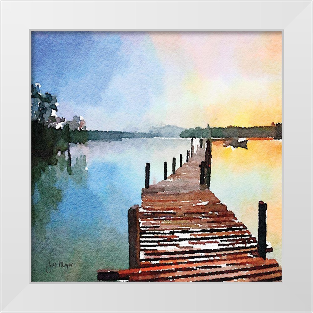 Meyer, Jill 20x20 White Modern Wood Framed Museum Art Print Titled ...