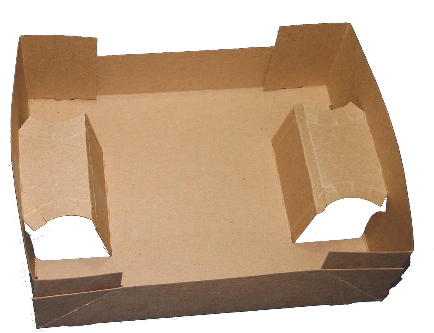 MeyerPak Food Service Recycled Super Sturdy Kraft Cardboard Trays ...