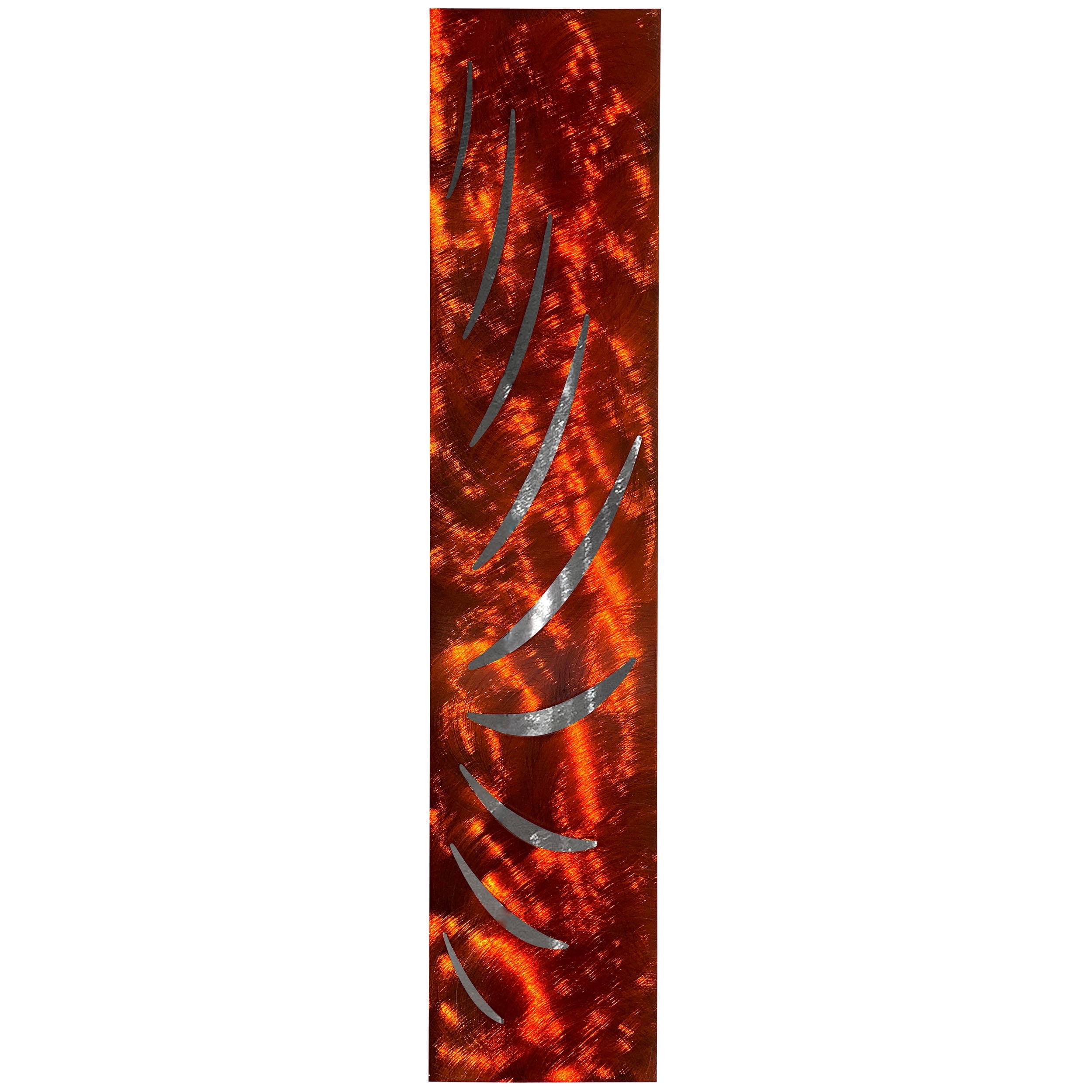 Meyerdirk Art Reverse Lashes Metal Decor, Candy Orange - Walmart.com