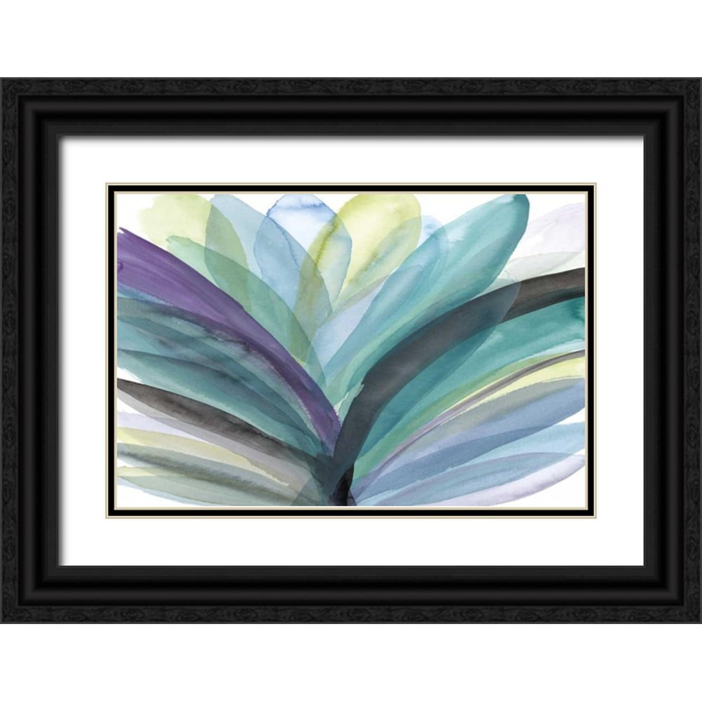 Meyers, Rebecca 24x17 Black Ornate Wood Framed with Double Matting ...