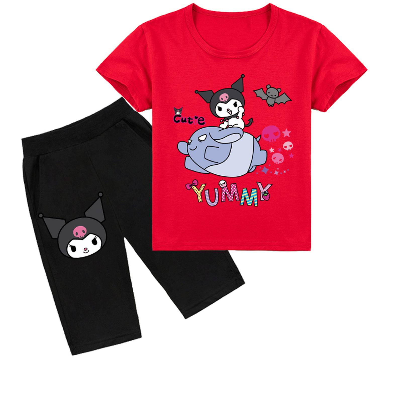Meyuhon Kuromi Themed Shorts Set for Kids - Perfect for Boys and Girls ...
