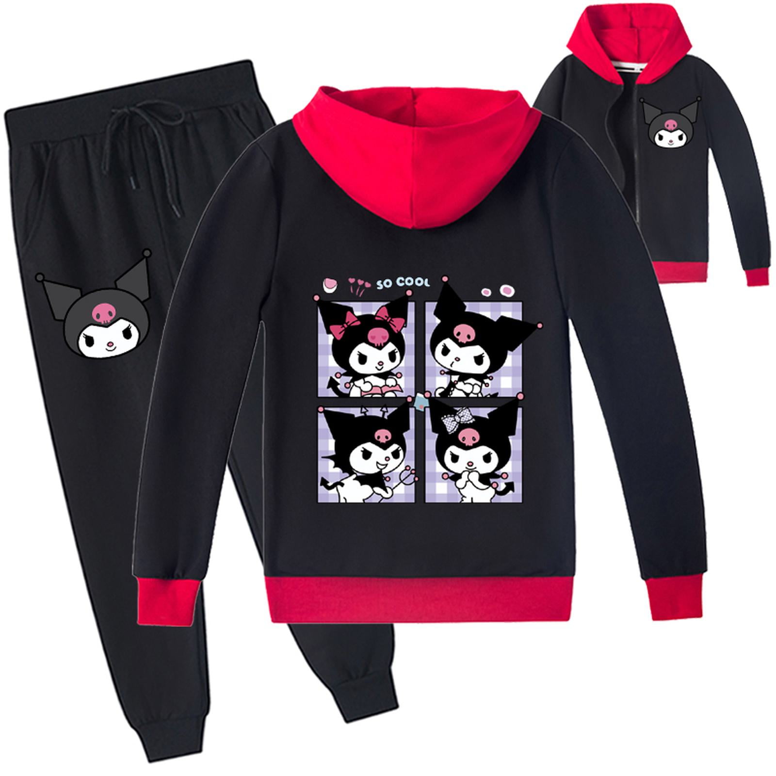 Meyuhon Kuromi Zip-Up Set for Kids - Stylish and Fun Outfit for Boys ...