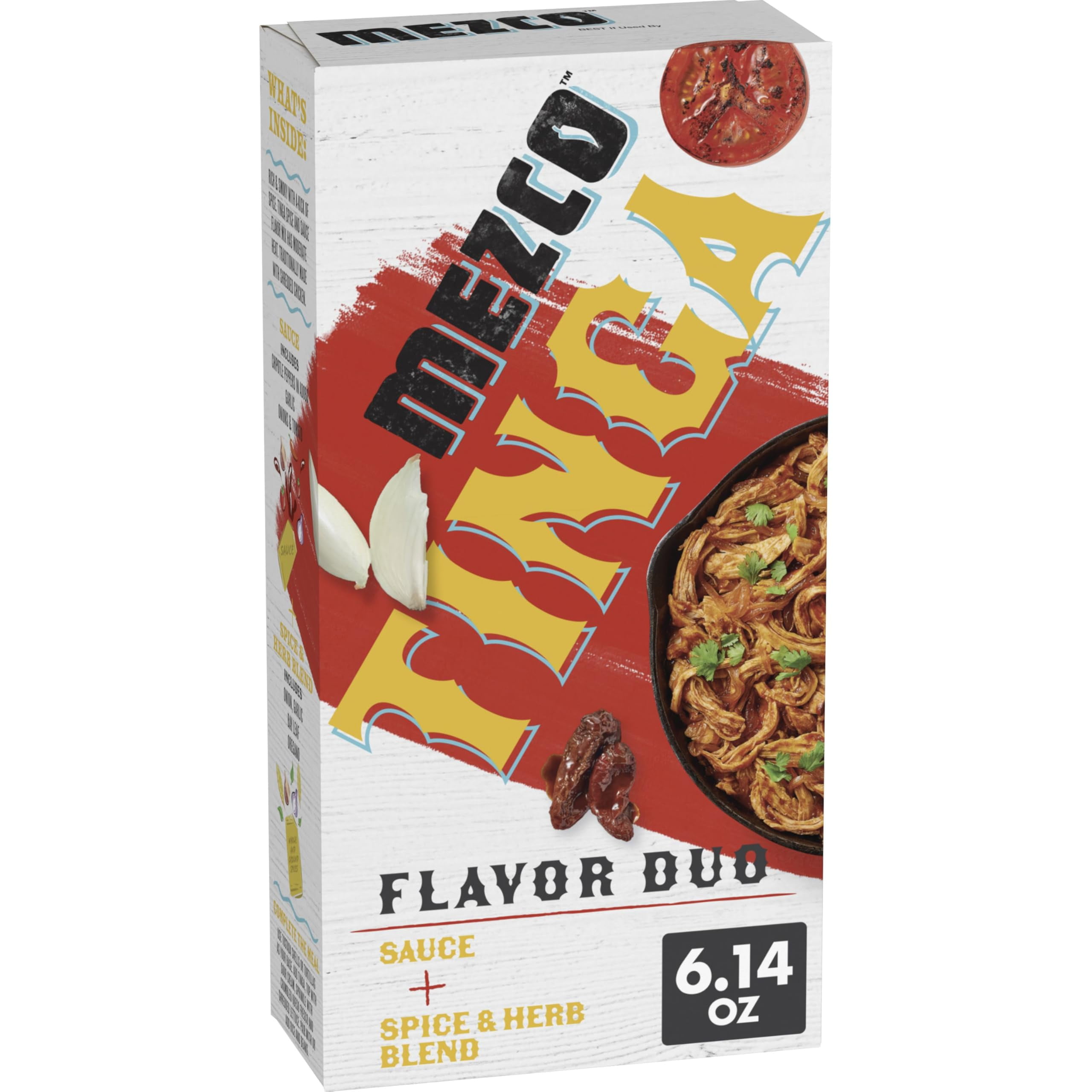 Mezco Spice Flavor Duo Tinga 6.14 oz (Pack of 8) - Walmart.com