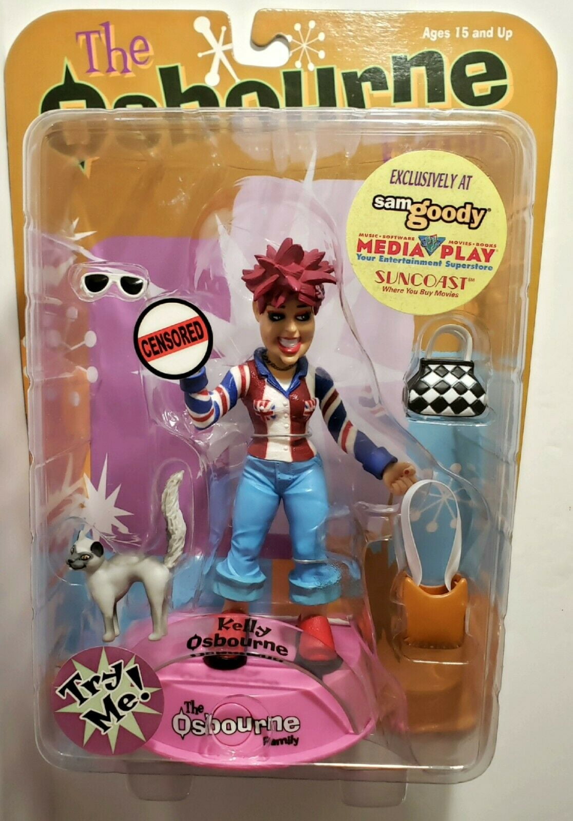 Mezco Toyz The Osbourne Family Talking Kelly Osbourne Action Figure ...