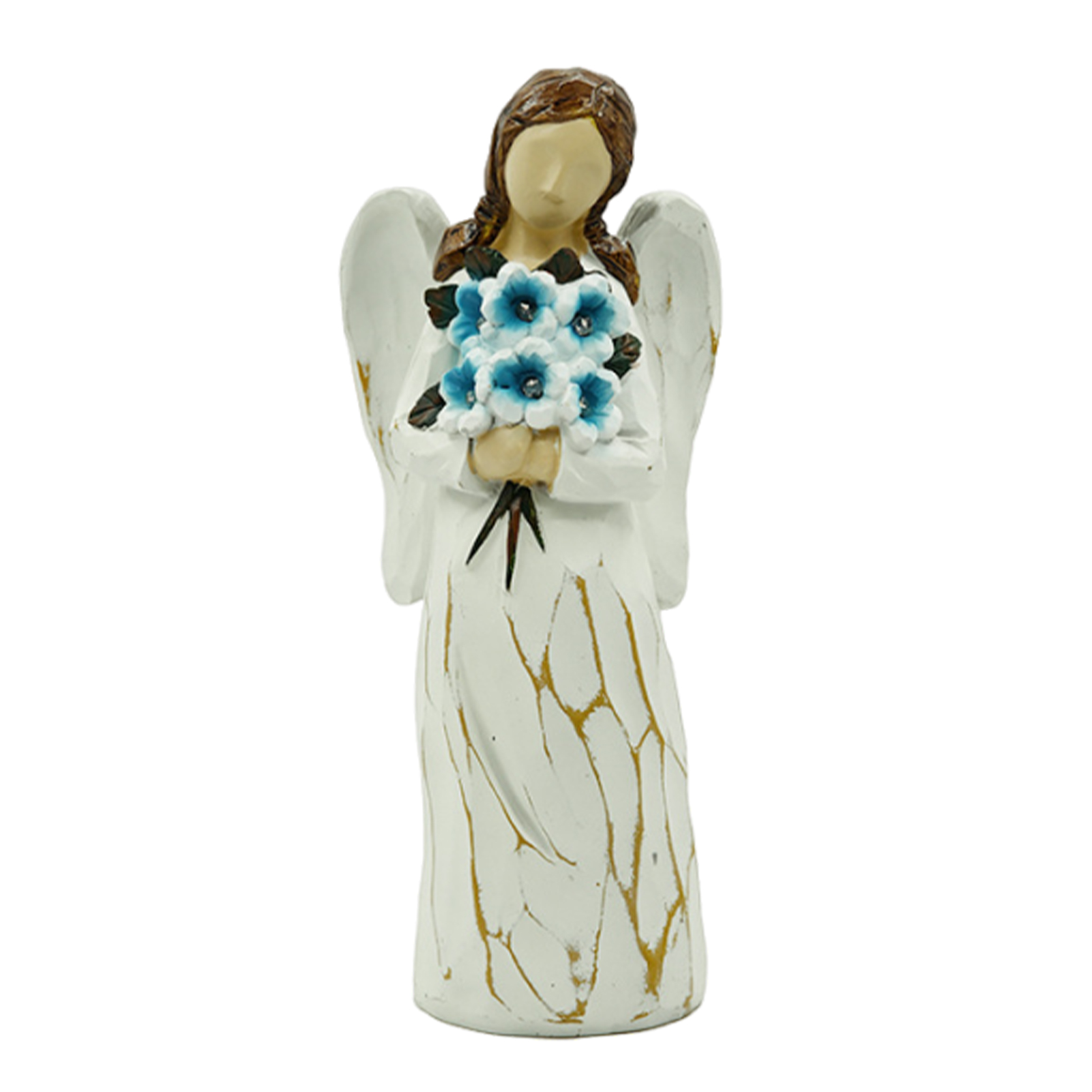 MezoJaoie Angel Solar Light,11 Inches Resin Solar Angels for Outside ...