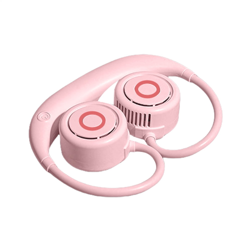 MezoJaoie Around the Neck Fan Tiny Foldable Bladeless Cooler USB ...