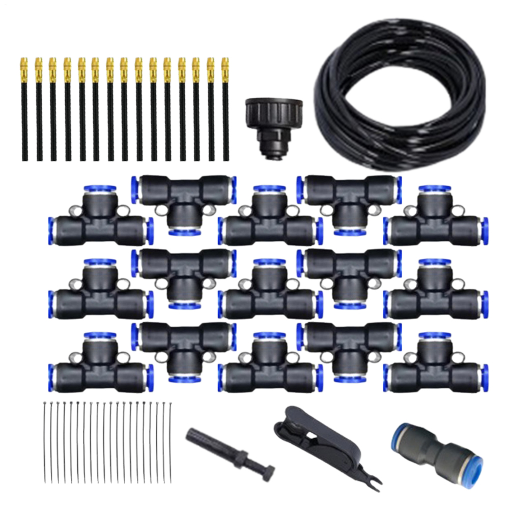 MezoJaoie Automatic Drip Irrigation Kits Adjustable Garden Watering ...