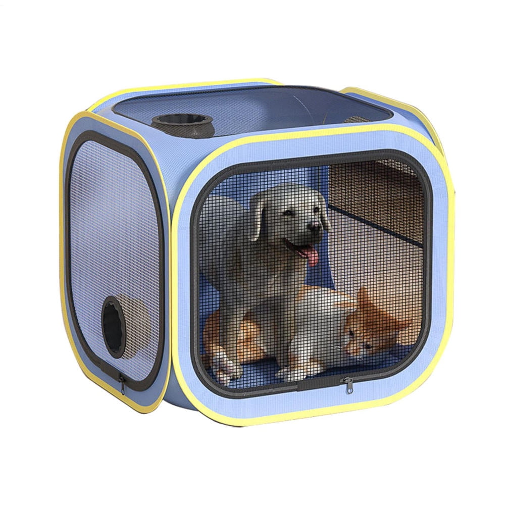 MezoJaoie Cat Hair Drying Box Drying Crate Portable Pet Dryer Grooming ...