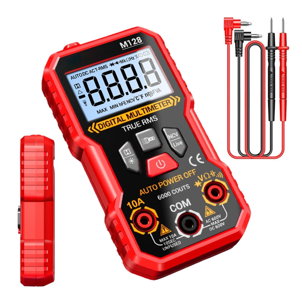 MezoJaoie Digital Multimeter Digital Smart 6000 Counts Multimeter ...