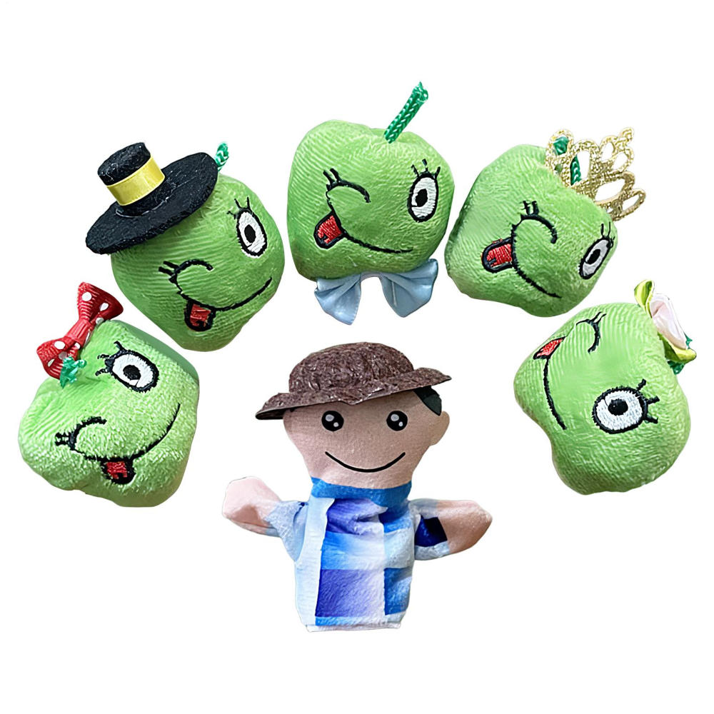 MezoJaoie Finger Puppet Toy 6 Pieces Plush Storytelling Puppets ...
