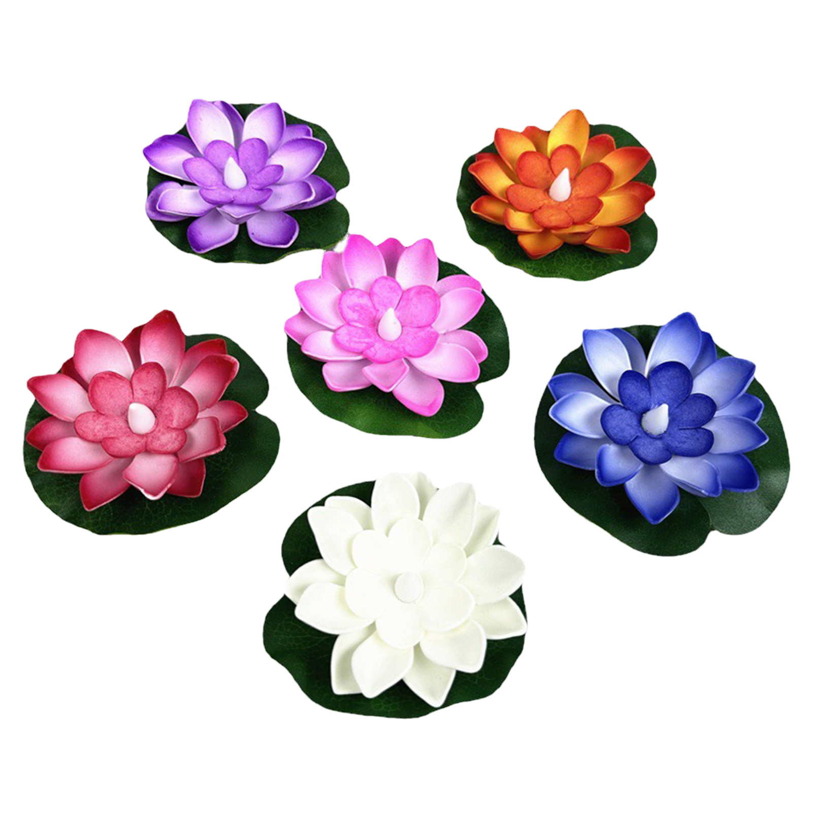 MezoJaoie Floating Flower Lights,Floating Flower Lights Outdoor ...