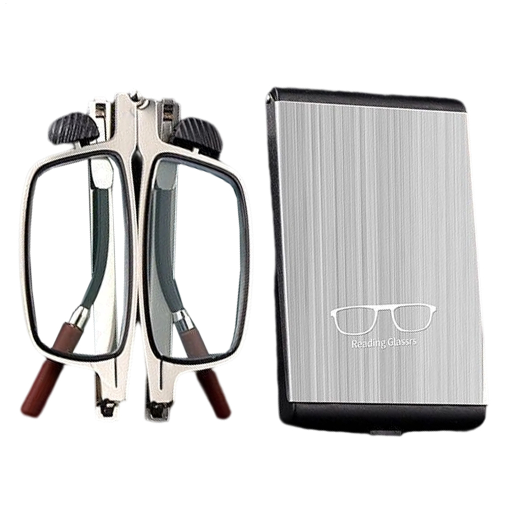MezoJaoie Foldable Reading Glasses Folding Readers Portable Eyeglasses ...