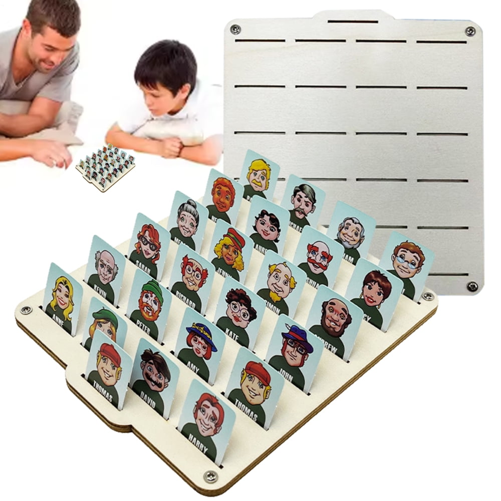 MezoJaoie Guessing Who Game Family Board Game Guessing Fun Classic ...