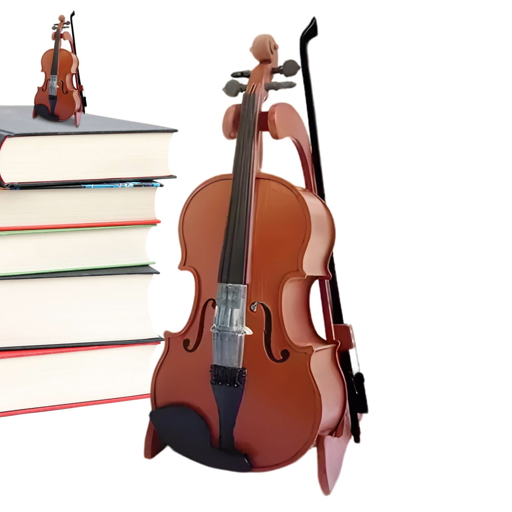 MezoJaoie Mini Violin Mini Home Decor Musical Instrument Display ...