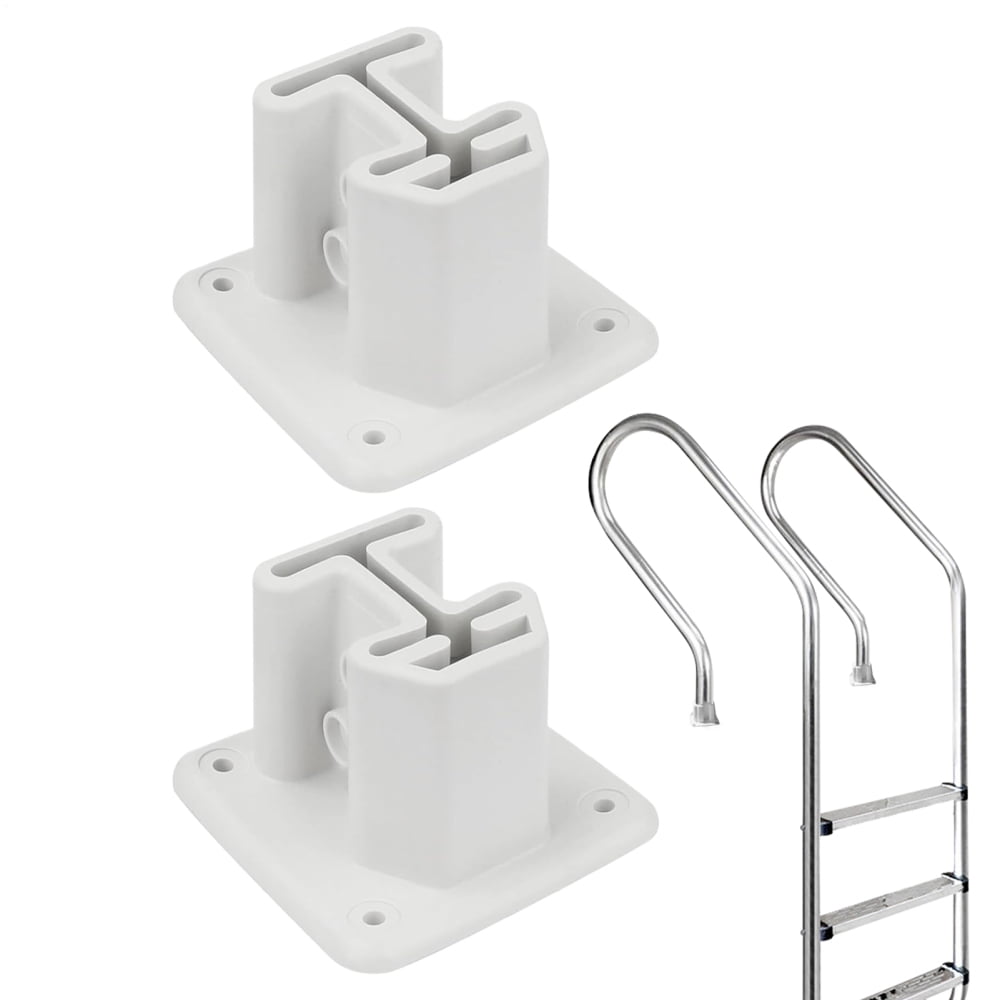 MezoJaoie Pool Ladder Brackets Pool Ladder Deck Flange Resin Mount ...