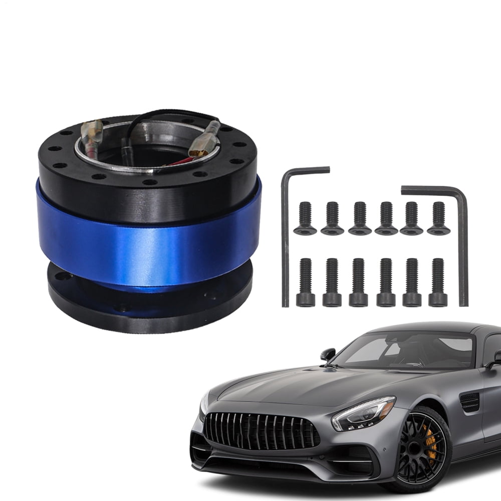 MezoJaoie Quick Release Steering Wheel Aluminum Steering Wheel Quick ...