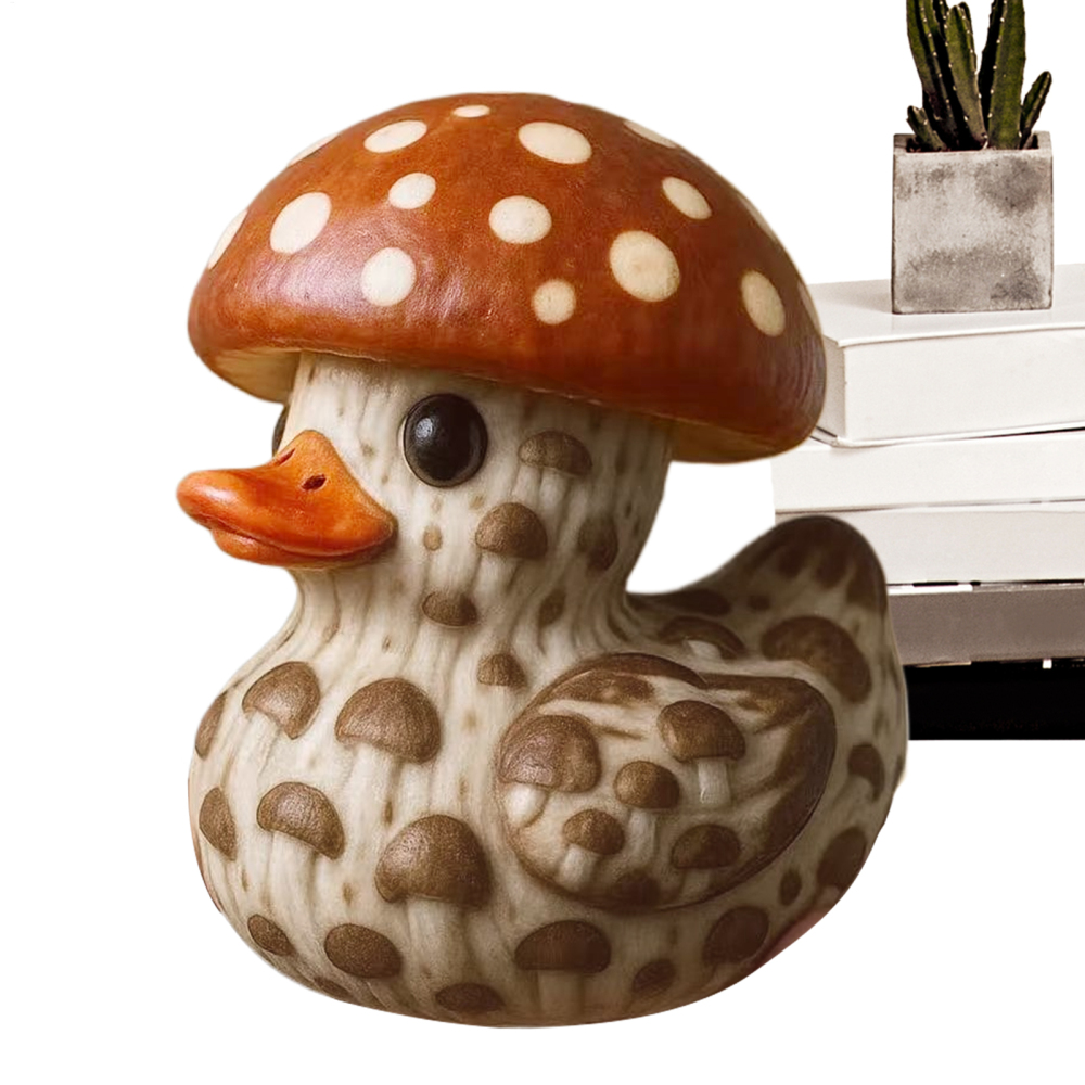 MezoJaoie Small Vegetable Duck Funny 3D Vegetable Duck Figurines for ...