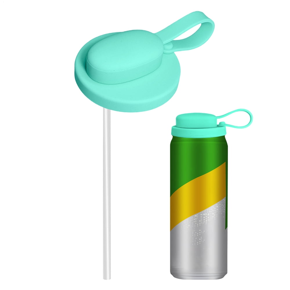 MezoJaoie Soda Can Cover Reusable Soda Can Covers with Straw Leakproof ...