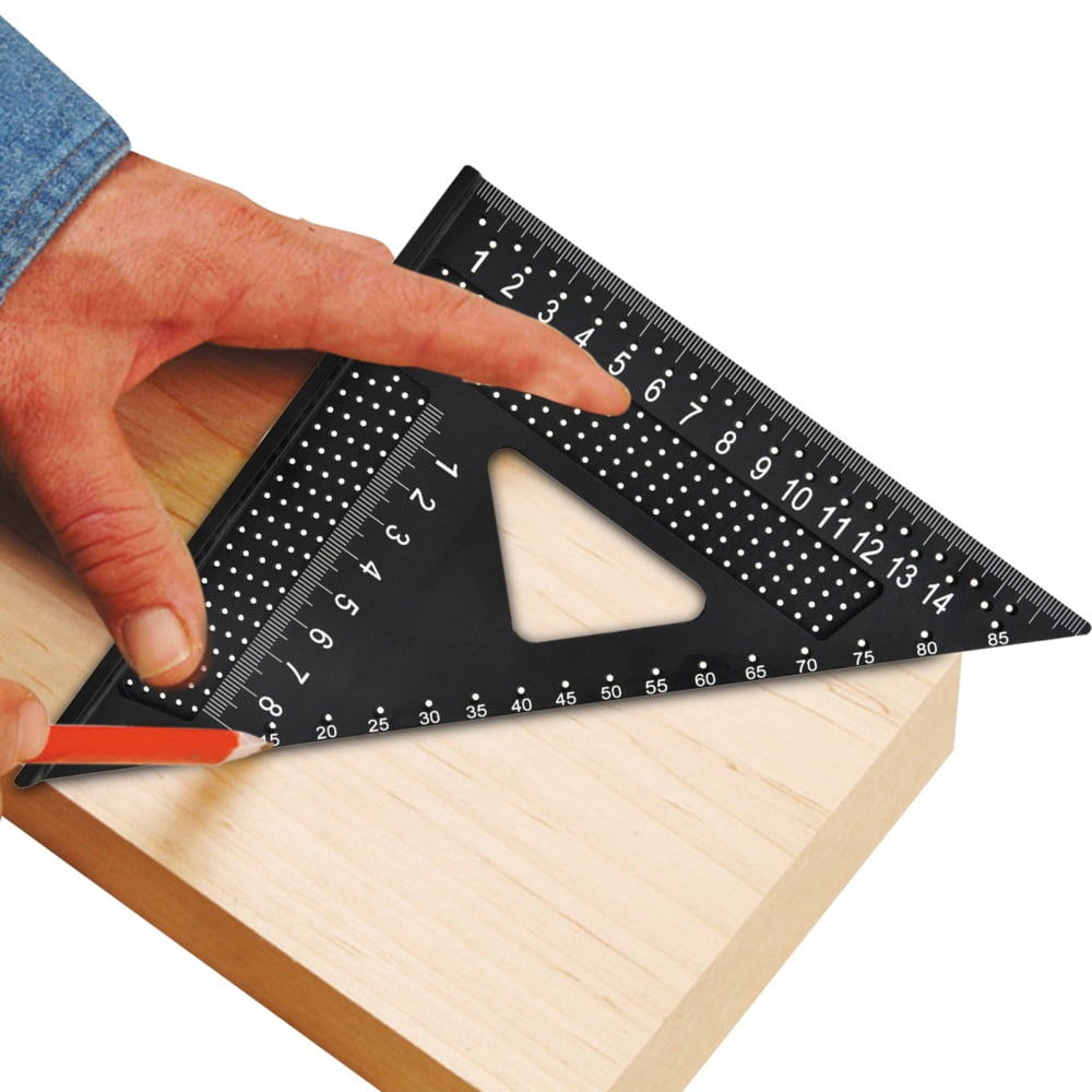 MezoJaoie Square for Woodworking Triangle Measurement Ruler Lightweight ...
