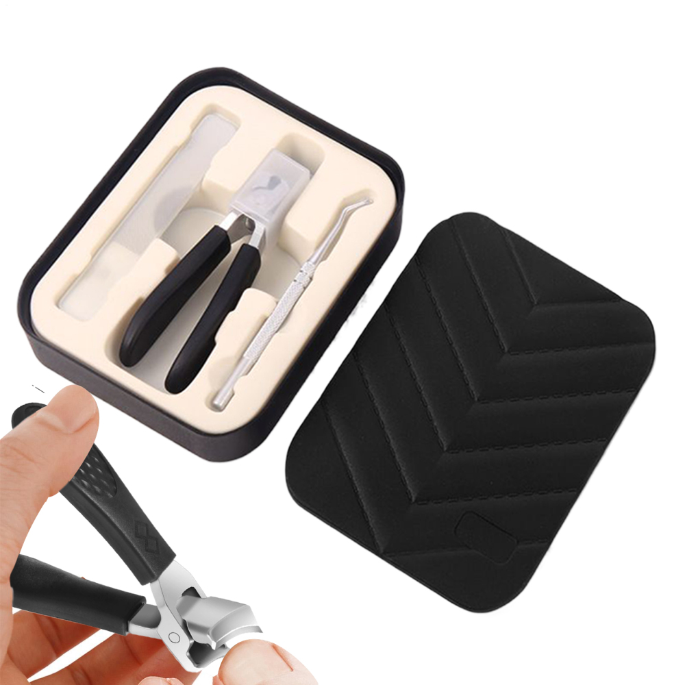 MezoJaoie Toenail Cutter Beveled Nail Care Tool with File and Spoon ...