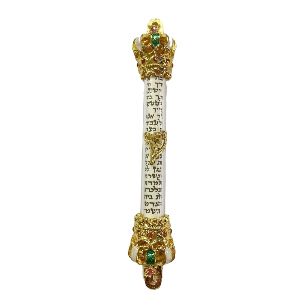 Mezuzah Door Jewish Metal Mezuza Gift Religious Scroll Home Mezuzah ...