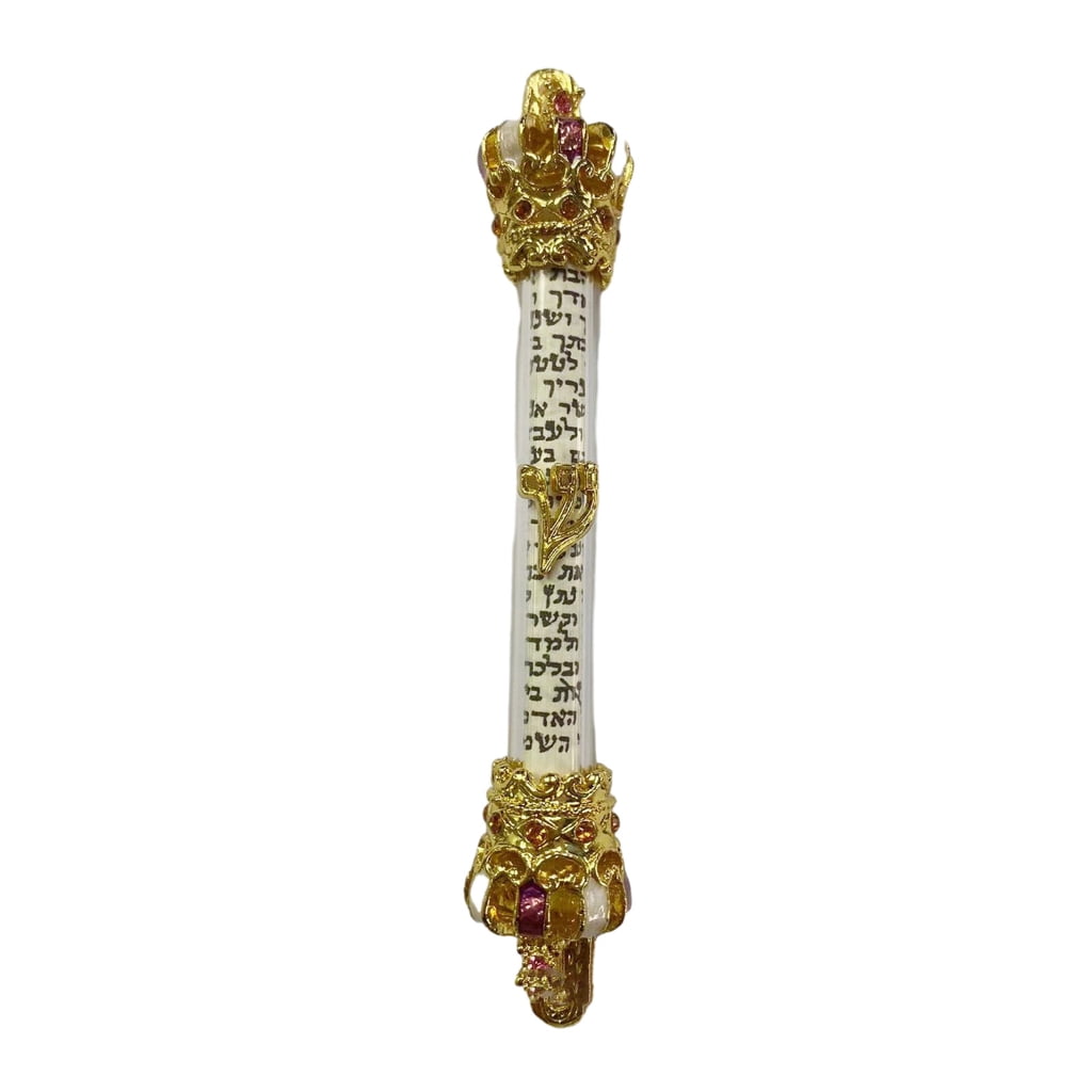 Mezuzah Door Jewish Metal Mezuza Gift Religious Scroll Home Mezuzah ...