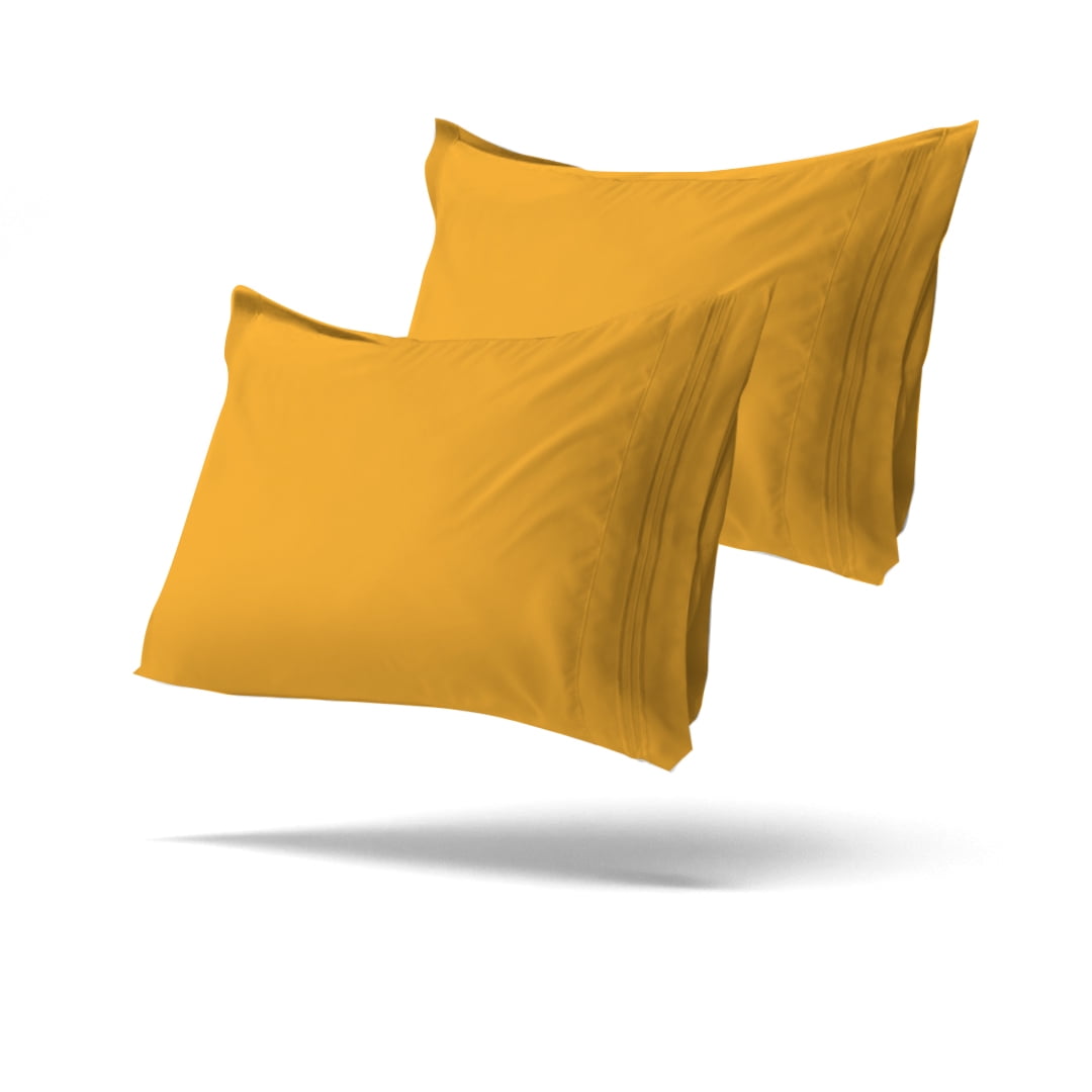 Mezzati Premium Brushed Microfiber Pillowcases Set - Ultra Soft ...