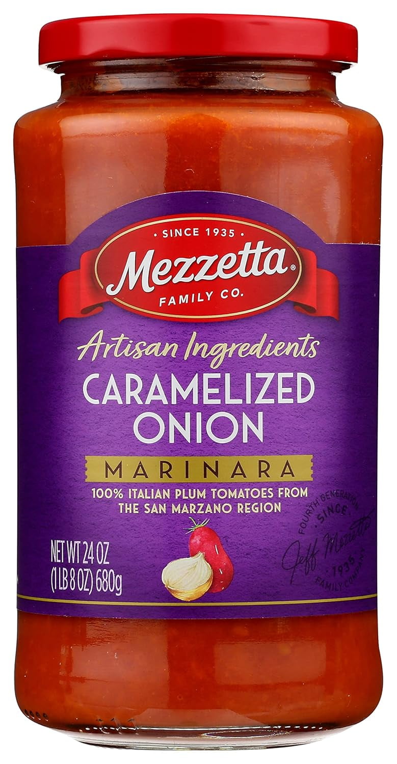 Mezzetta Caramelized Onion Pasta Sauce 24 oz (Pack Of 6) - Walmart.com