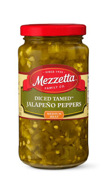 Mezzetta Diced Tamed™ Jalapeño Peppers Medium Heat, 16 fl oz (473 mL ...